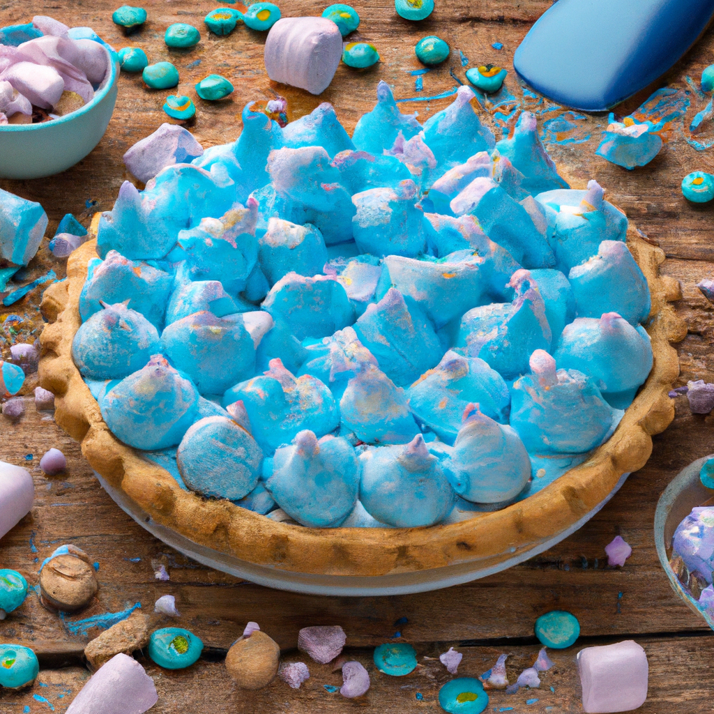 Blue Peeps Pie