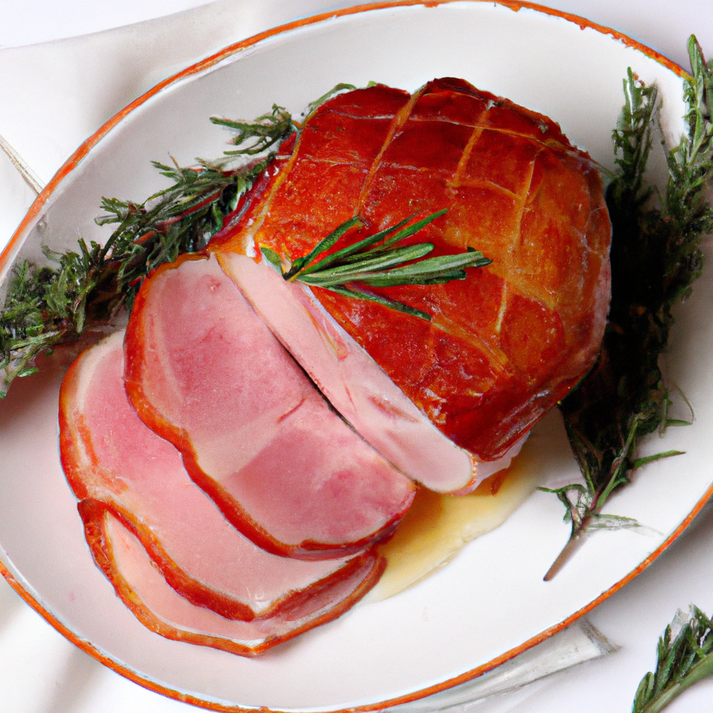 Honey Whiskey Clove Glazed Ham – Cozy Delicious