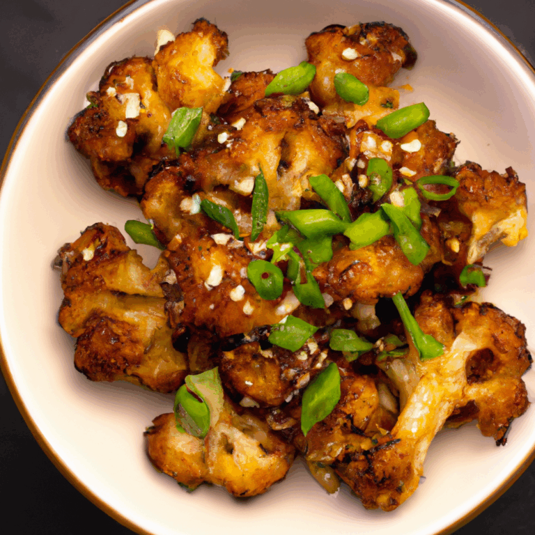 Crispy Szechuan Cauliflower