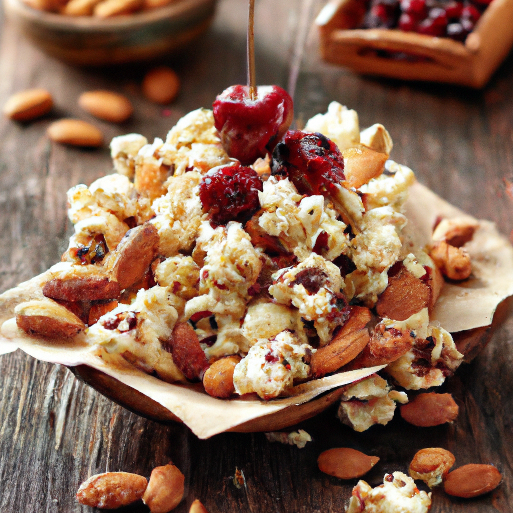 Cherry Almond Popcorn Clusters – Cozy Delicious