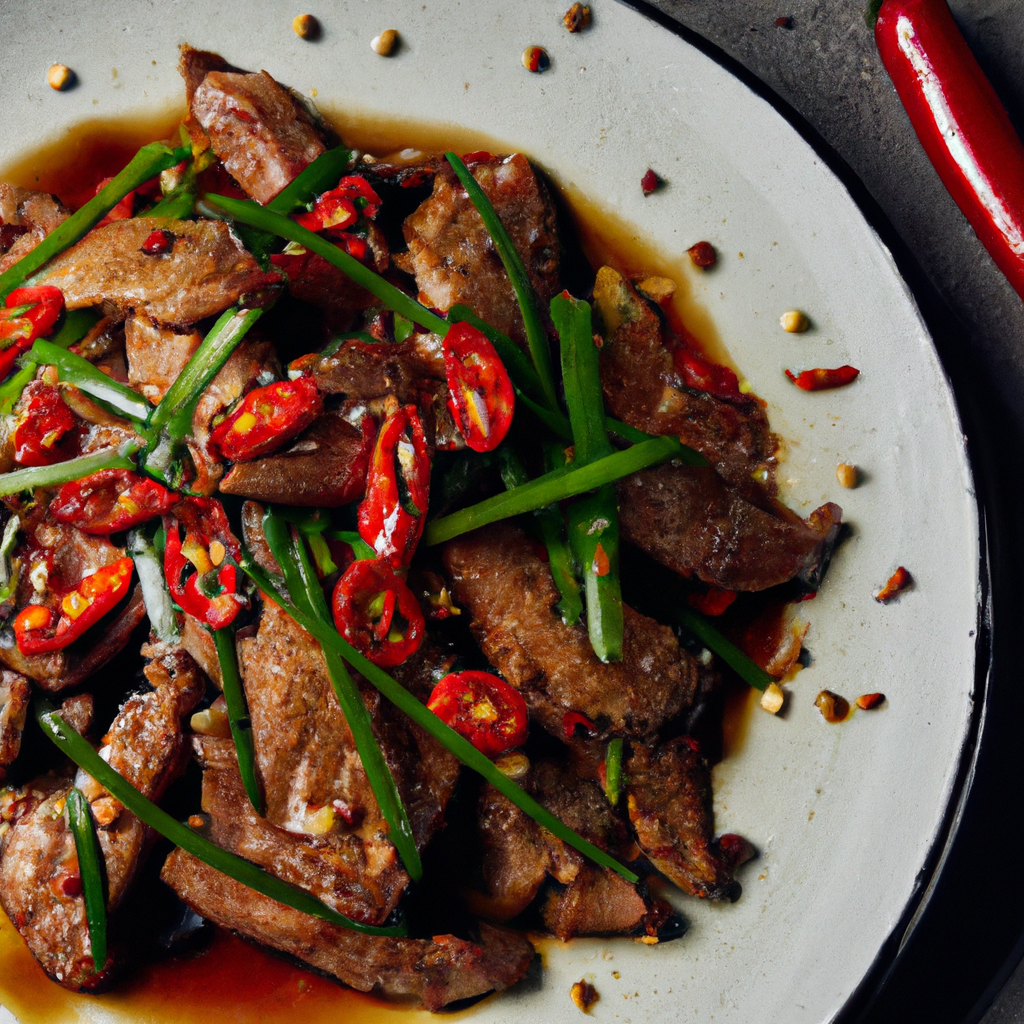 Chinese Style Pepper Steak – Cozy Delicious