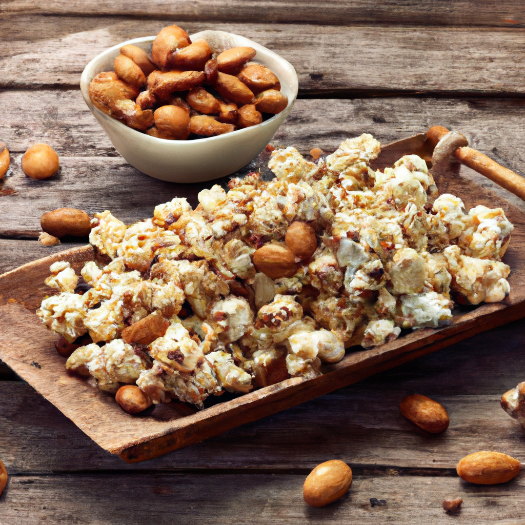 Almond Toffee Popcorn – Cozy Delicious