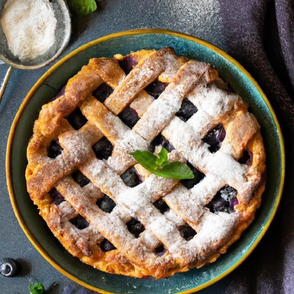 Blueberry Deep Dish Pie – Cozy Delicious