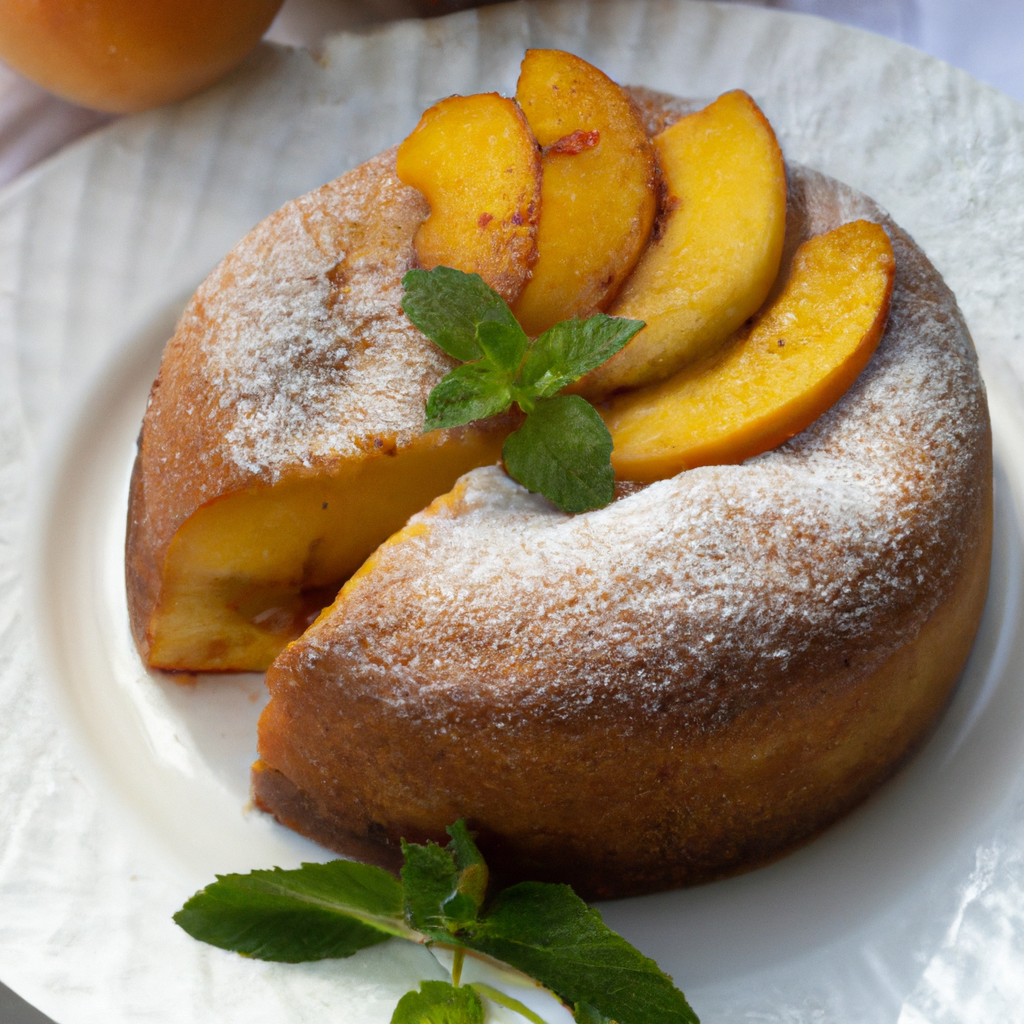 Fresh Peach Cake – Cozy Delicious