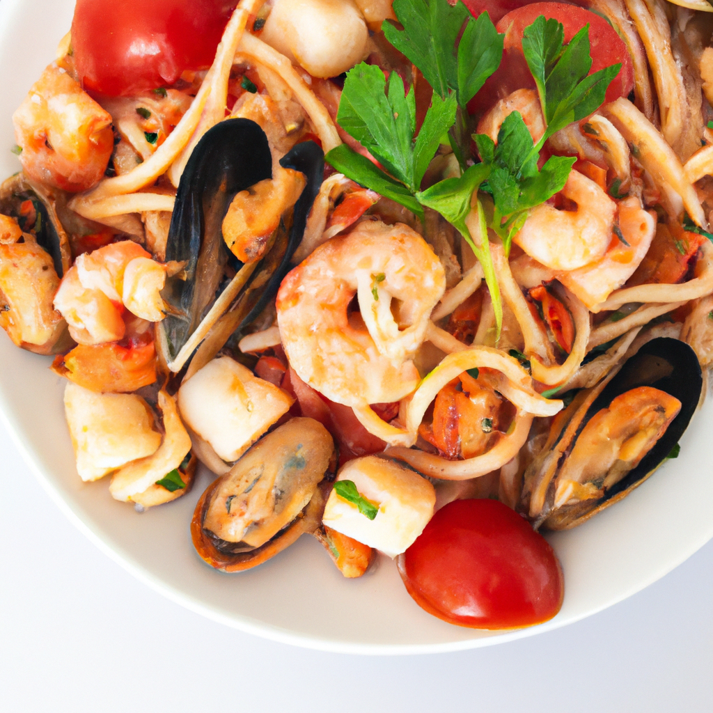 Recipe Italian Seafood Pasta – Cozy Delicious