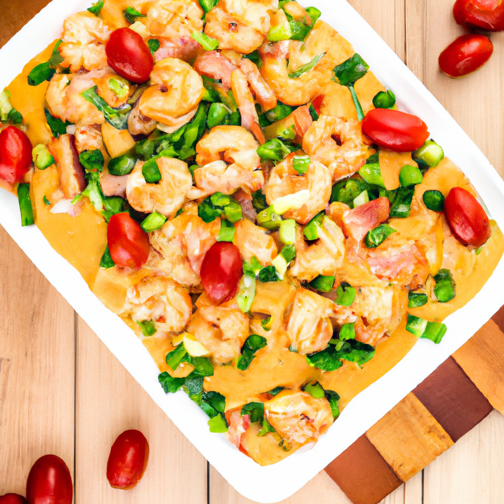 Deep Dish Shrimp Bake – Cozy Delicious