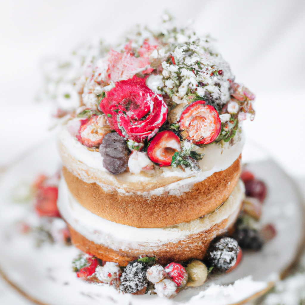 Large Engagement Cake – Cozy Delicious