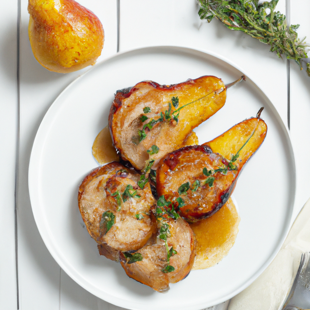 Pork Chop And Pear – Cozy Delicious