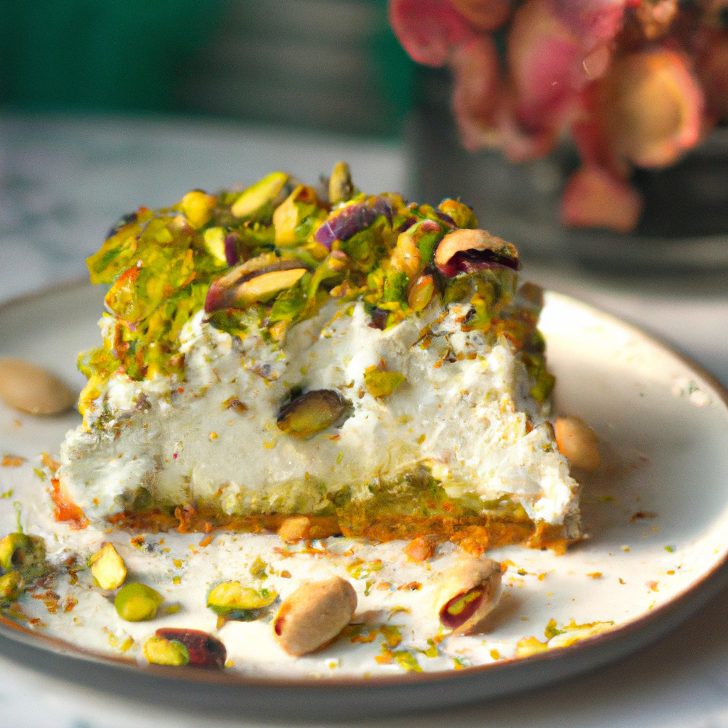 Yellow Cake Pistachio Pudding – Cozy Delicious