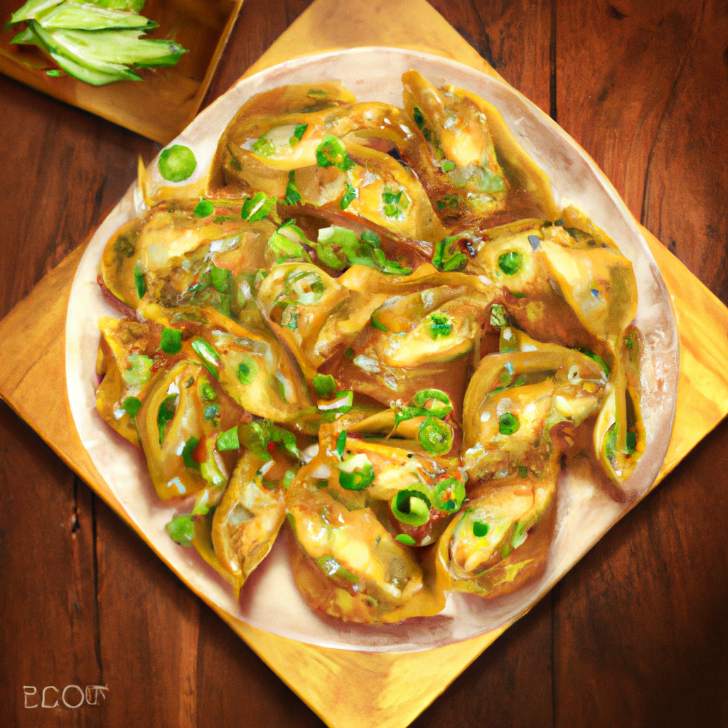 Green Chile Won Tons – Cozy Delicious