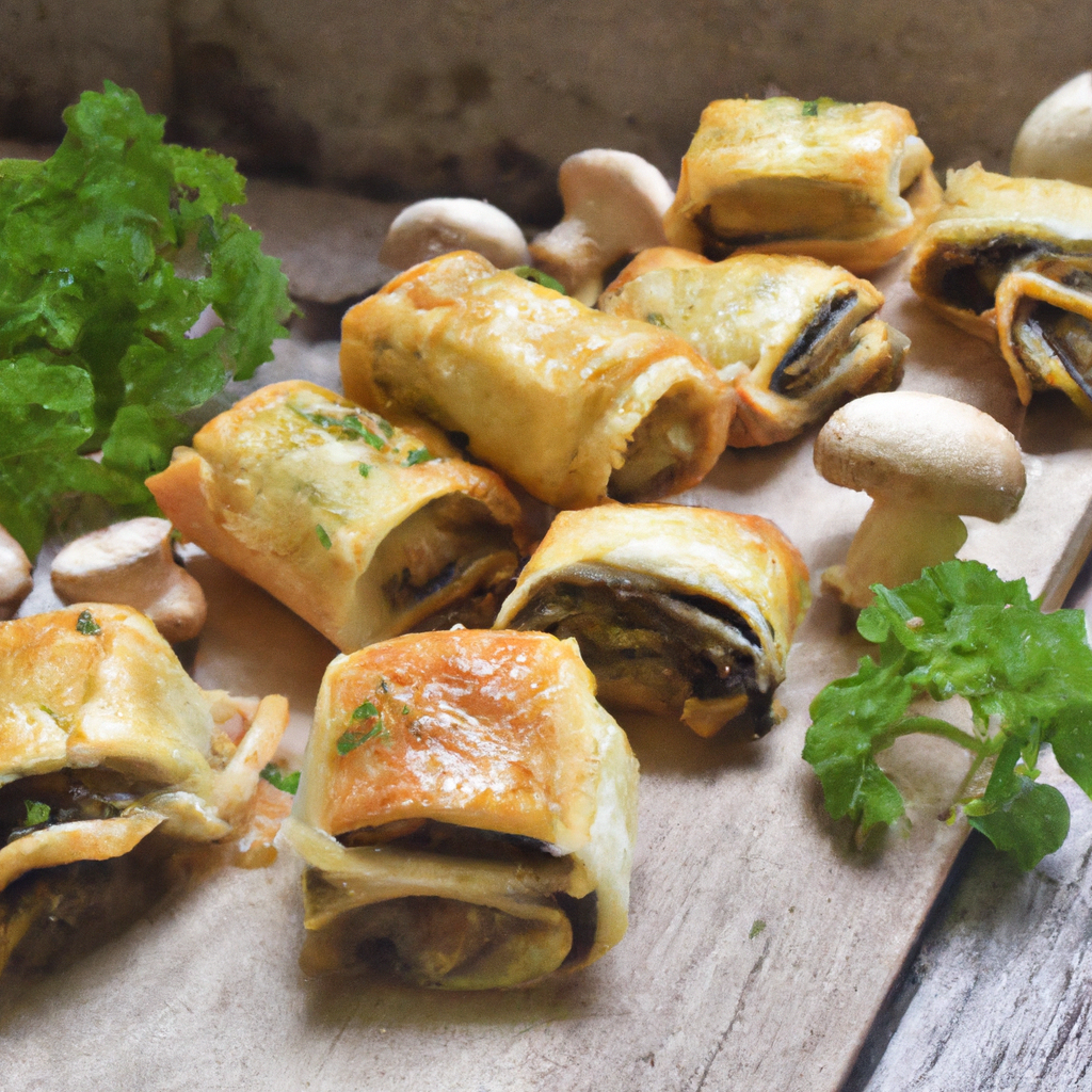 Mushroom Rolls – Cozy Delicious