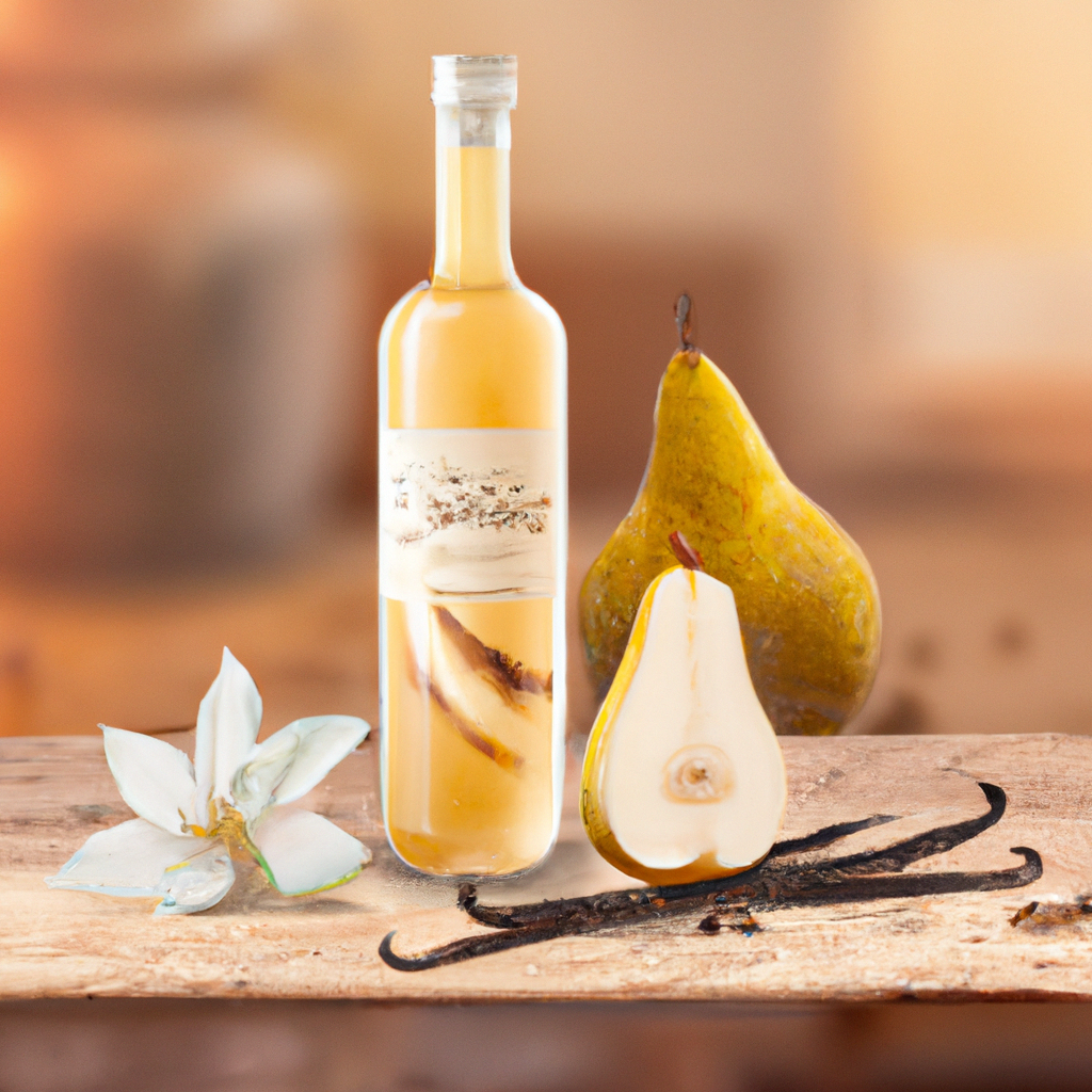 Fermented Vanilla Pear Shrub – Cozy Delicious