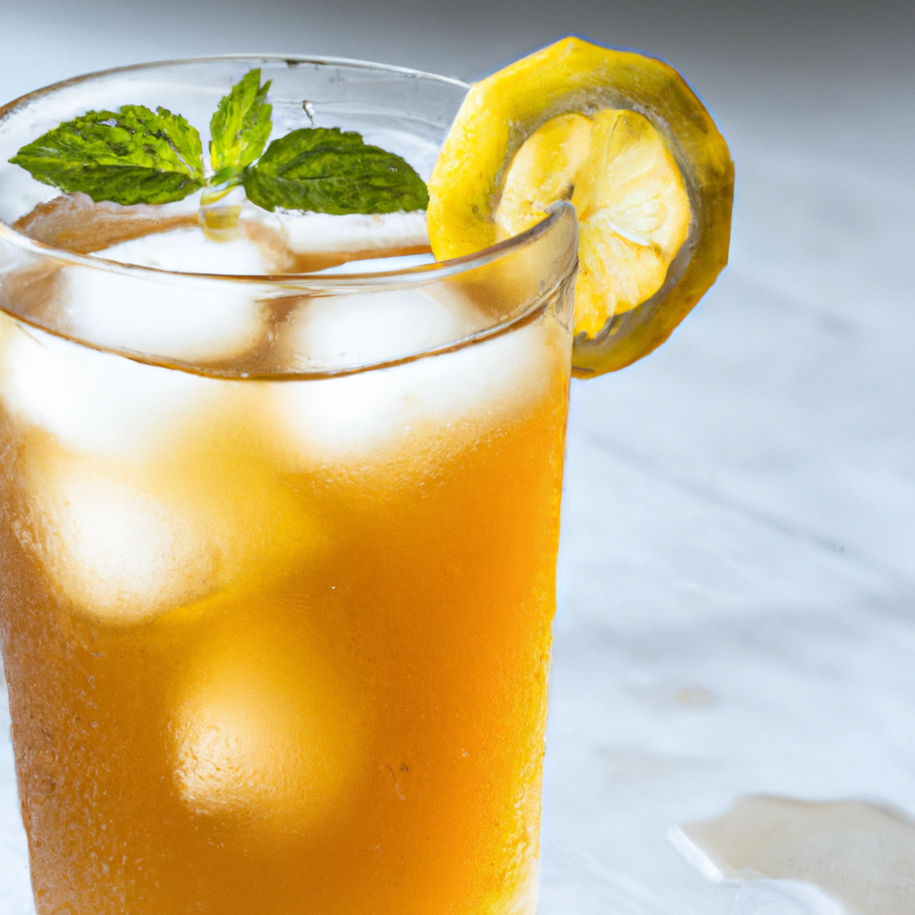 Minted Iced Tea – Cozy Delicious