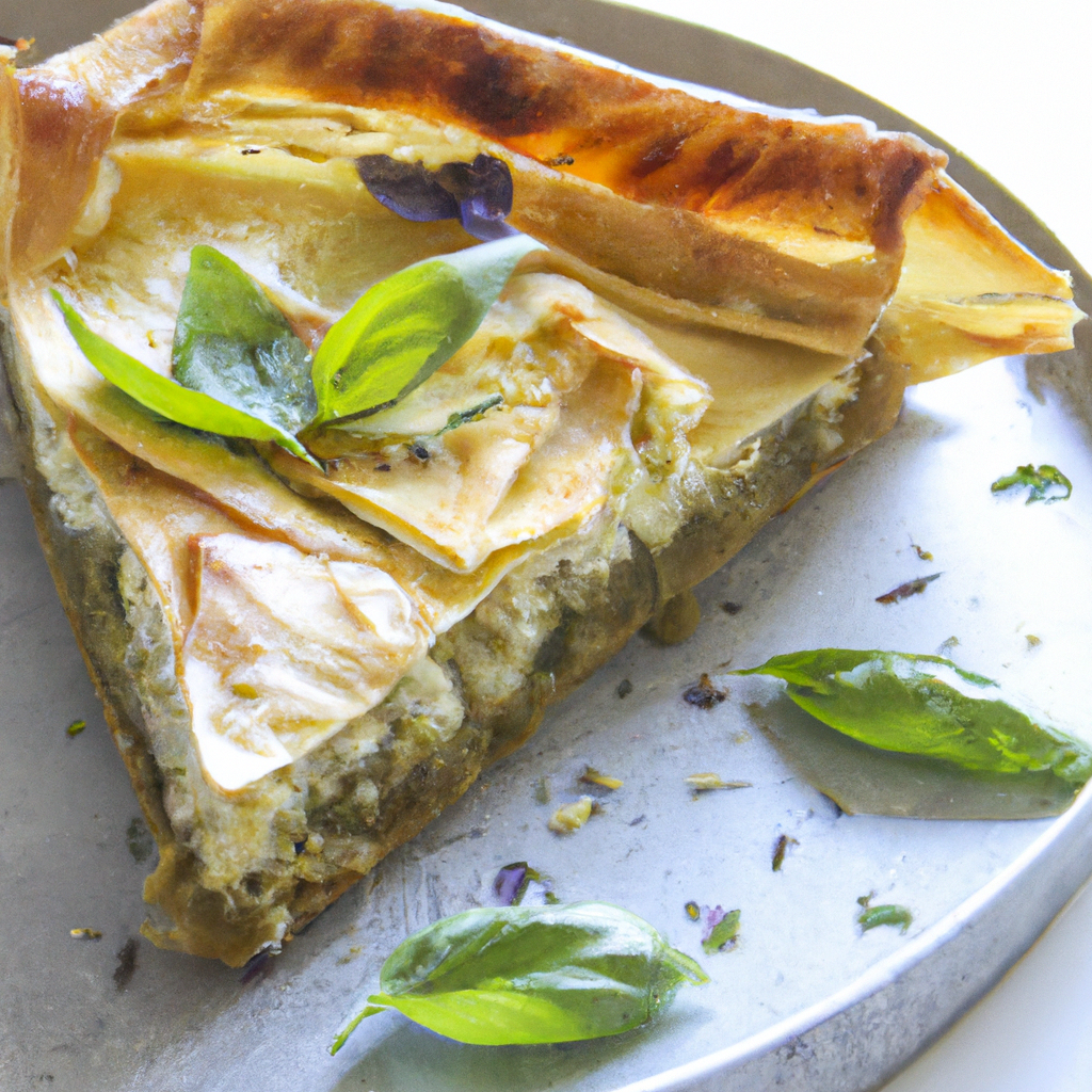 Feta And Herb Phyllo Tart Recipe