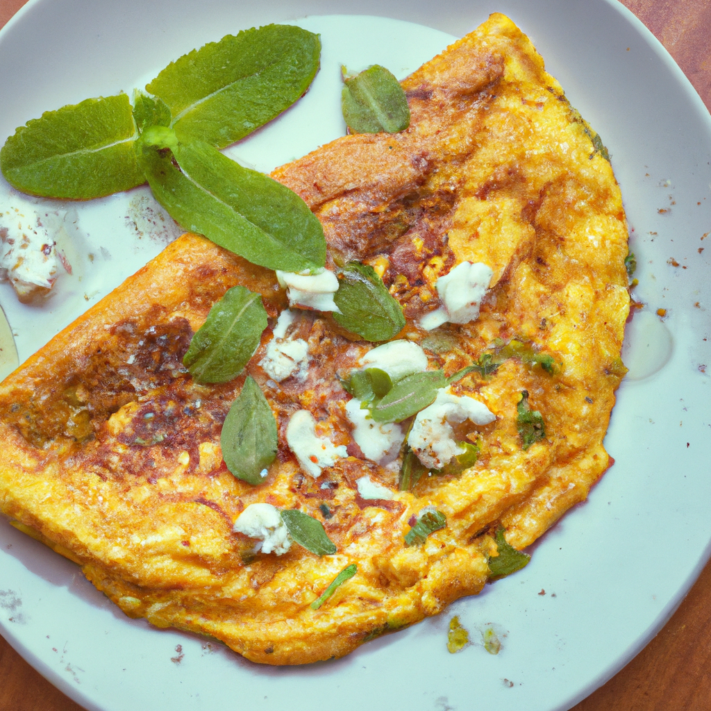 Butternut And Feta Omelet With Fresh Mint – Cozy Delicious