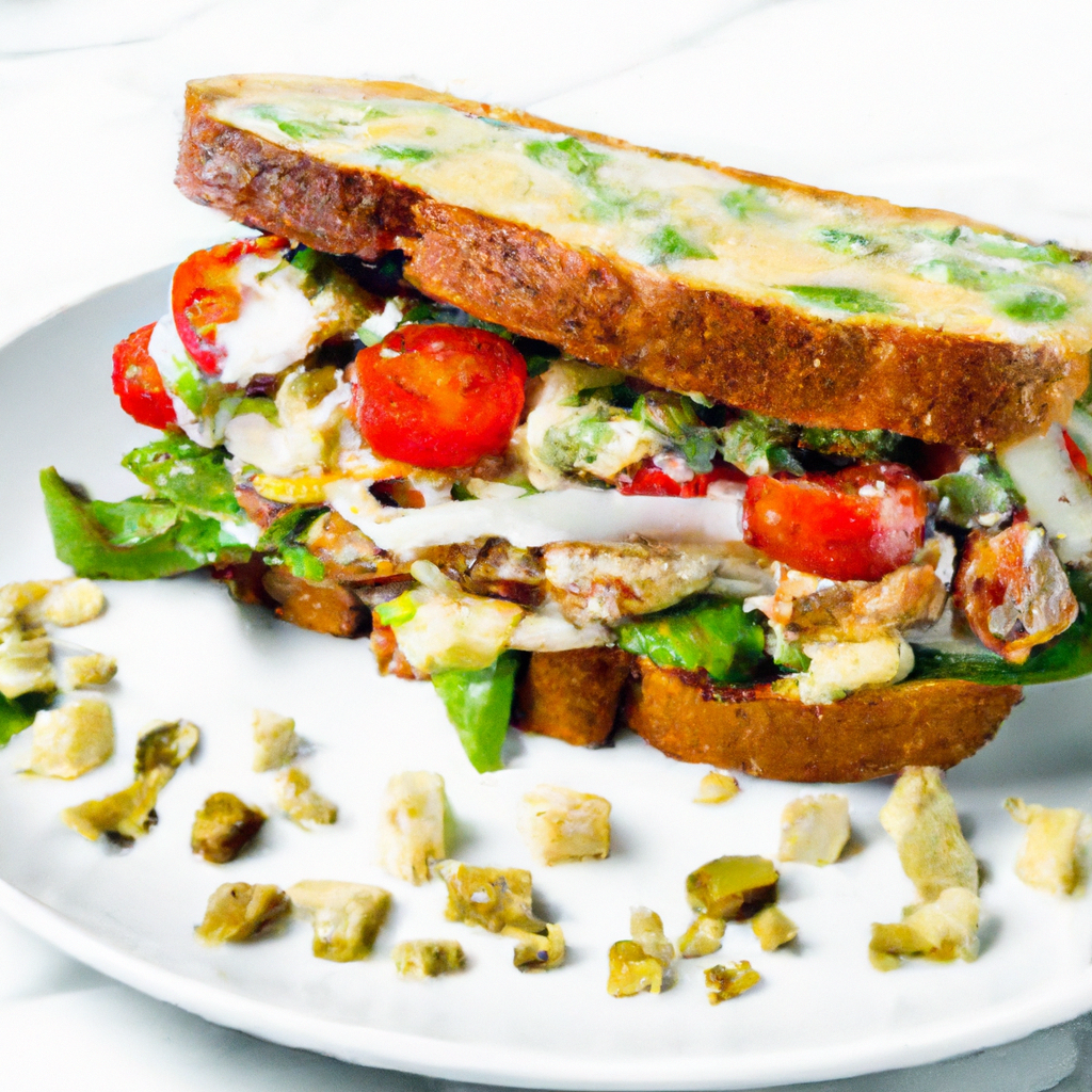 California Chicken Cobb Sandwich – Cozy Delicious