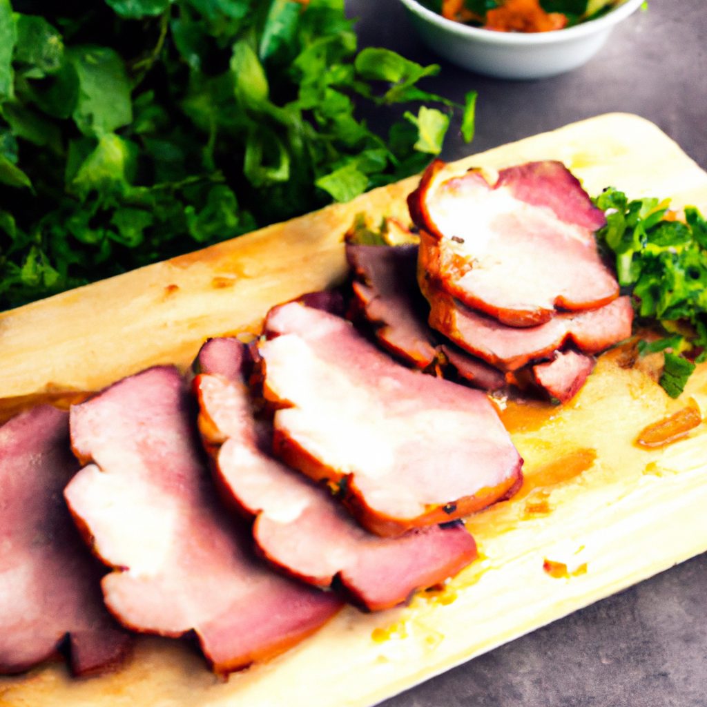 Barbecued Ham Slices – Cozy Delicious