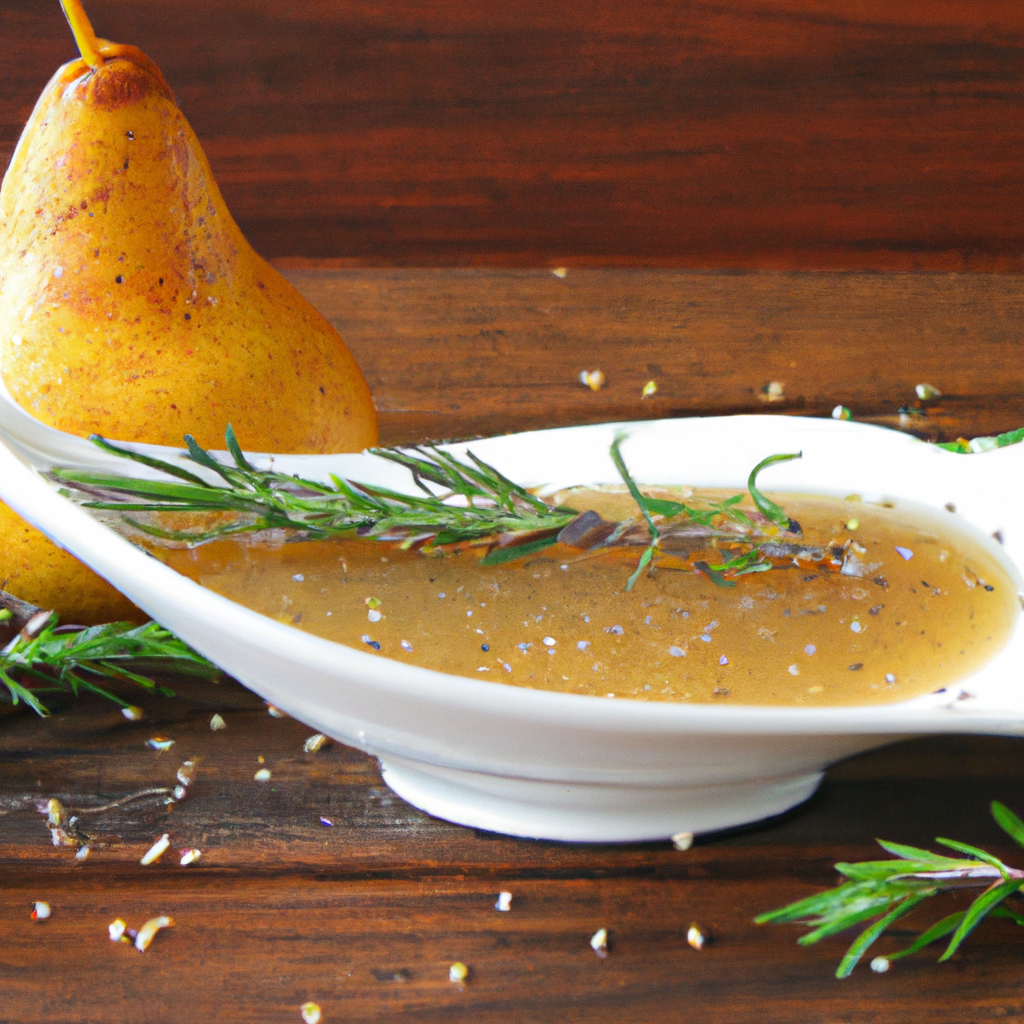 Pear Mustard Sauce – Cozy Delicious