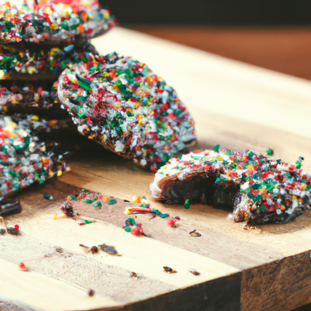 Chocolate Nonpareils Cookie – Cozy Delicious