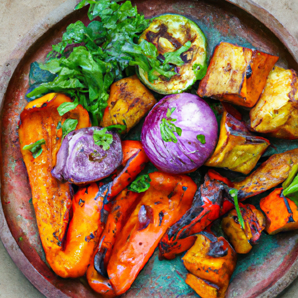 Roasted Caribbean Vegetables – Cozy Delicious