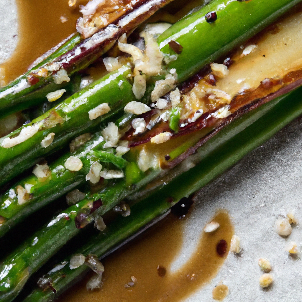 Miso Glazed Asparagus – Cozy Delicious