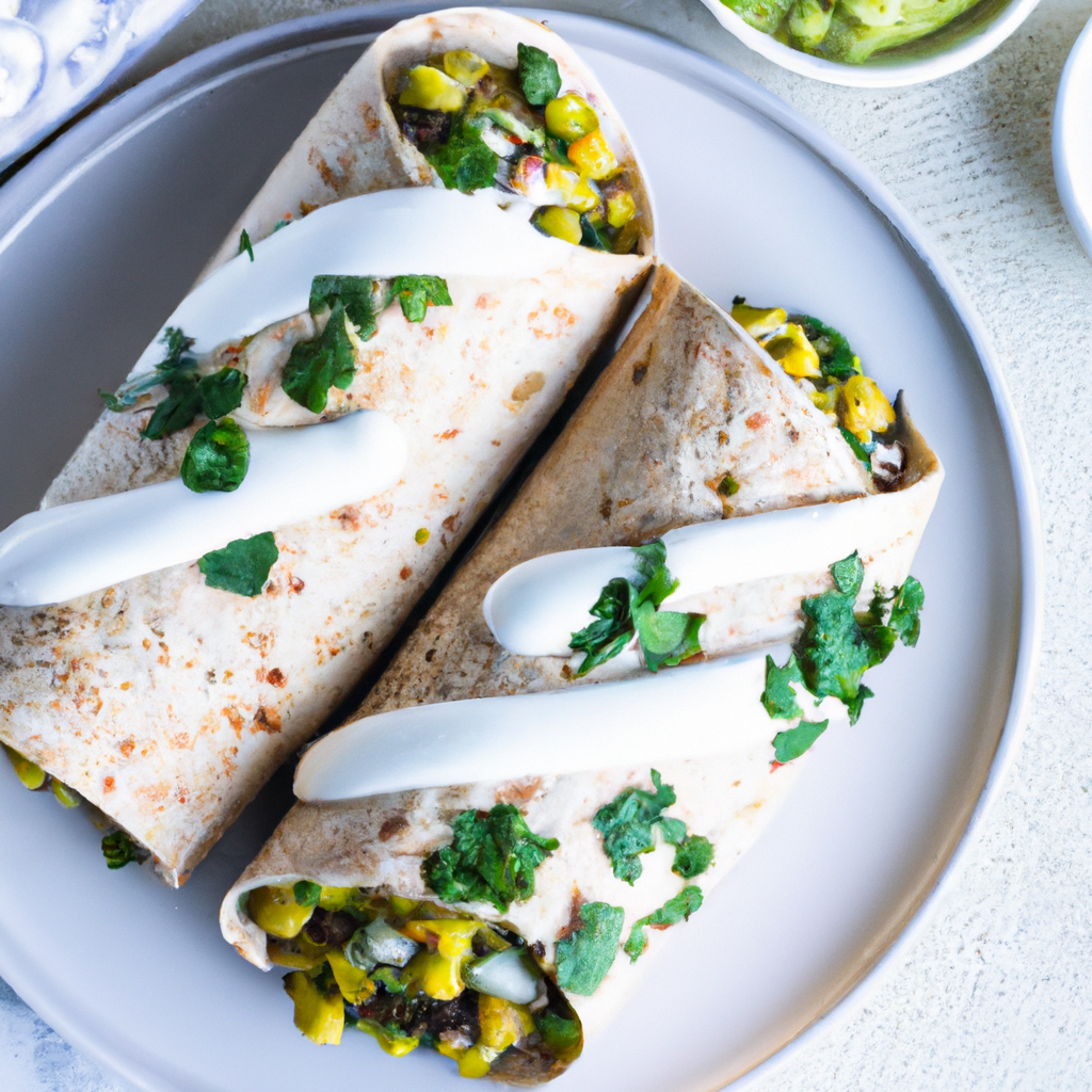 Spicy Cauliflower And Black Bean Burritos – Cozy Delicious
