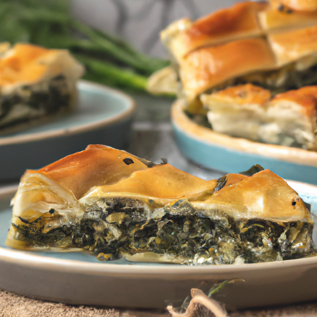 Spinach And Feta Pie With Spinach Filo – Cozy Delicious
