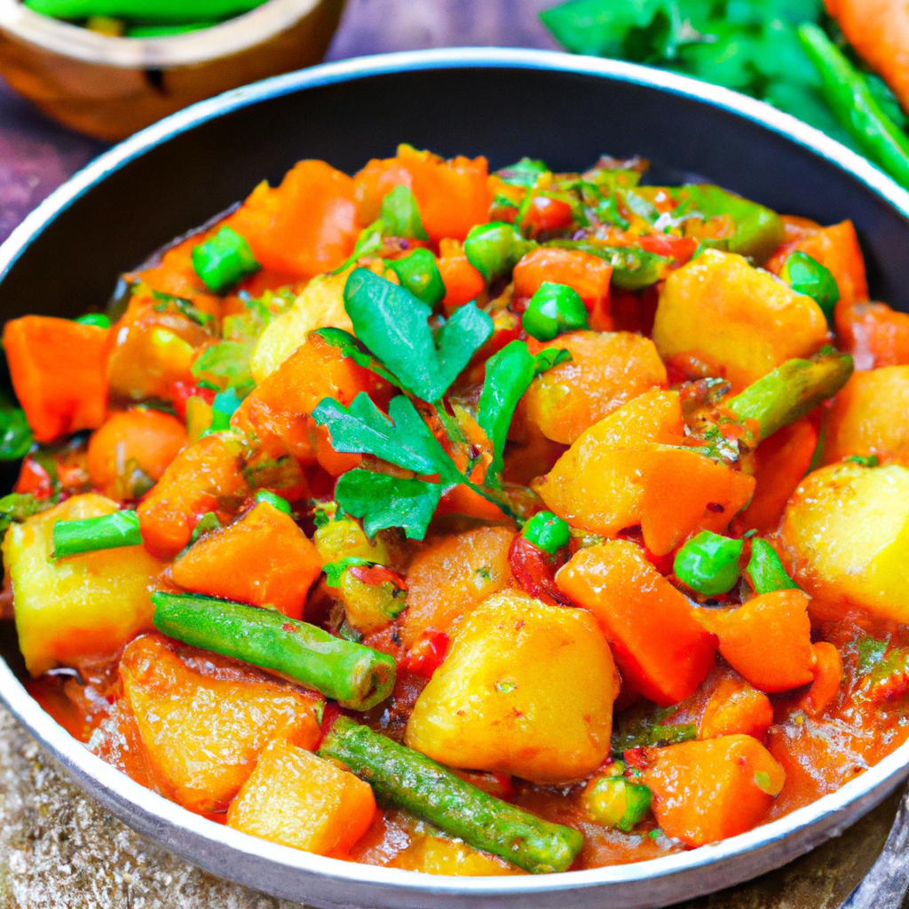 Atkilt Alicha Bet Karya Mild Vegetable Stew With Chilies – Cozy Delicious