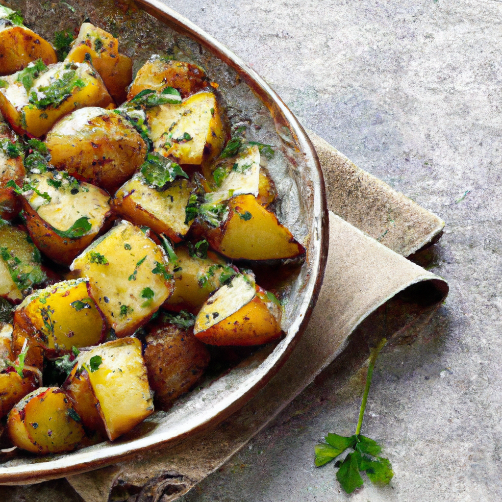 Greek Style Roasted Potatoes – Cozy Delicious