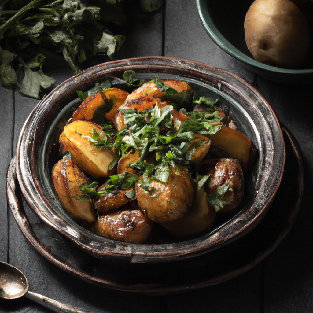 Turkish Style Roasted Potatoes – Cozy Delicious